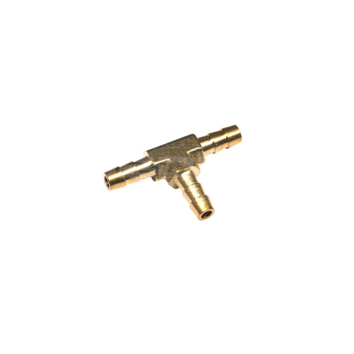 Fuel T-Piece, Brass, 1/4", baywindow, beetle, fitting, fuel, ghia, hose ...