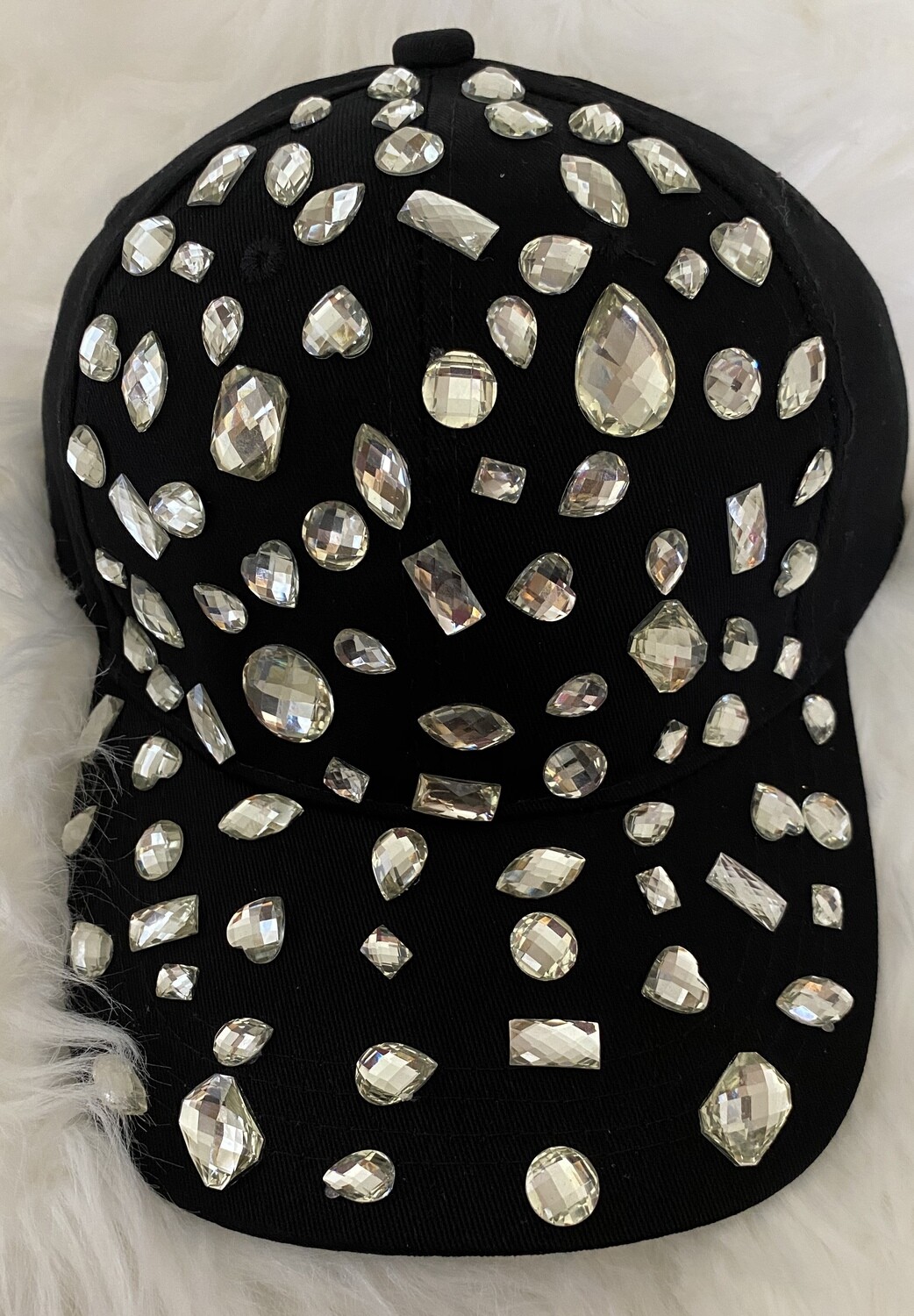 VELCRO ADJUSTABLE HAT (BLACK)