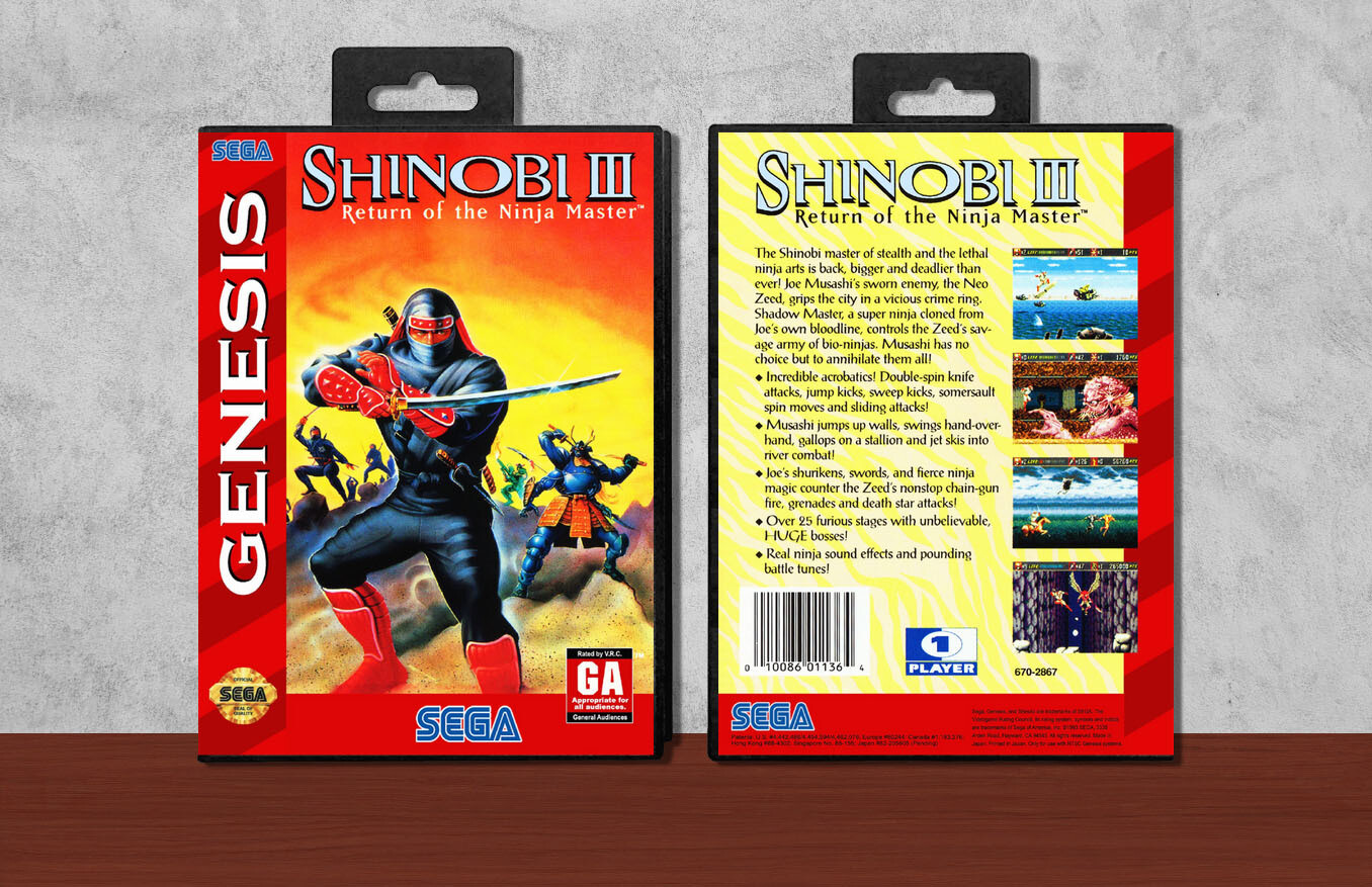 Shinobi III: Return of the Ninja Master