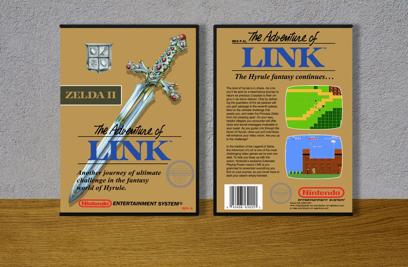 Legend of Zelda II, The Adventure of Link (Standard)
