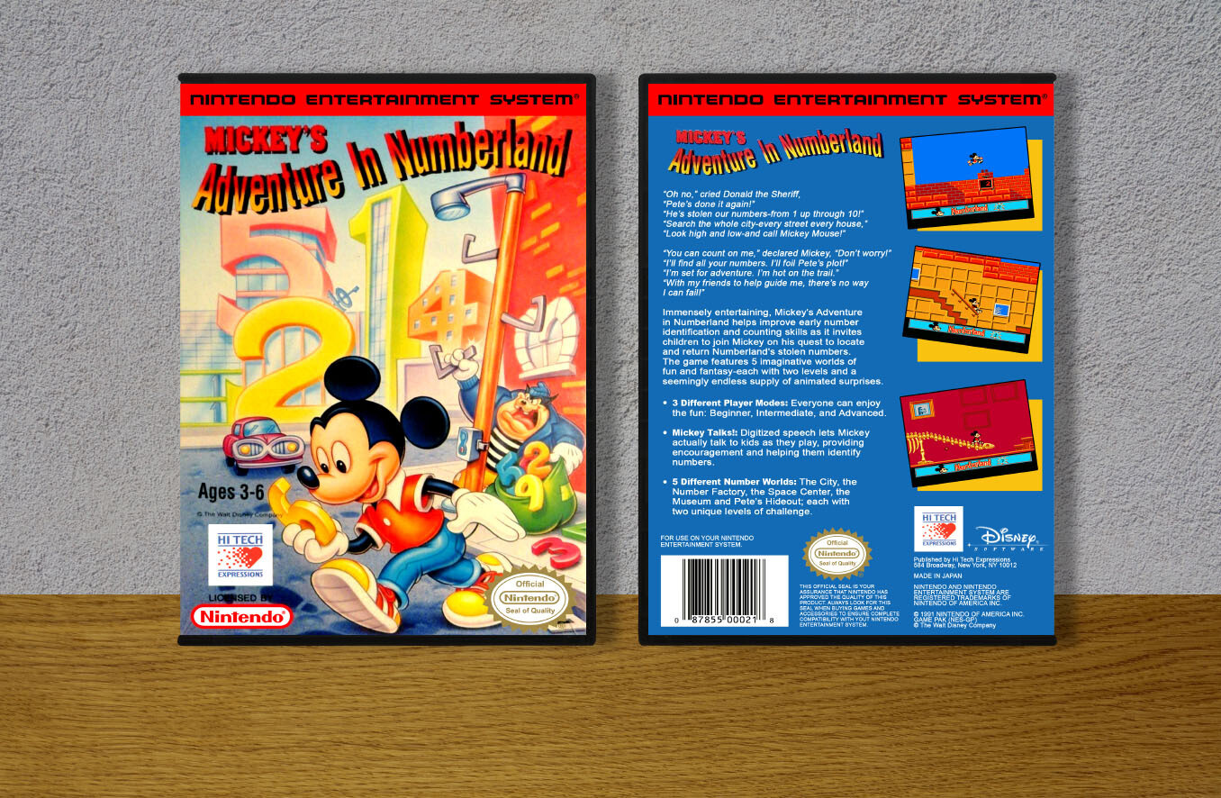 Mickey's Adventure in Numberland