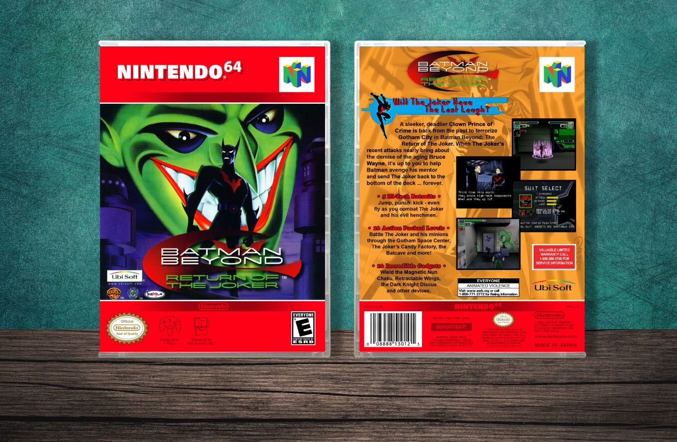 Batman Beyond: Return of the Joker - N64 Video Game Case