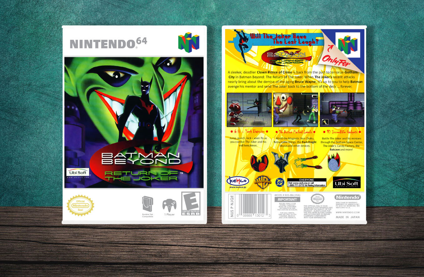 Batman Beyond: Return of the Joker - N64 Video Game Case