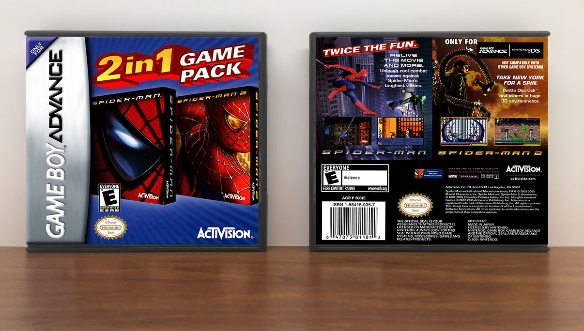 2-In-1 Game Pack: Spider-Man / Spider-Man 2