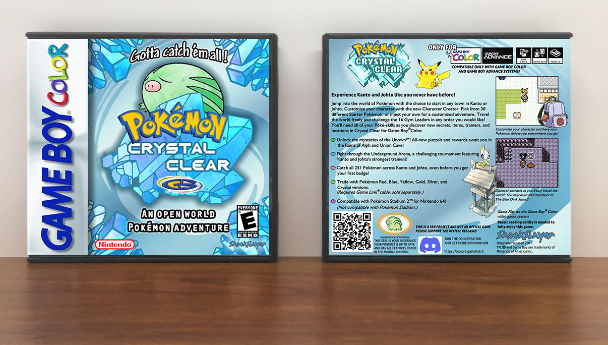 Pokemon Crystal Clear Version