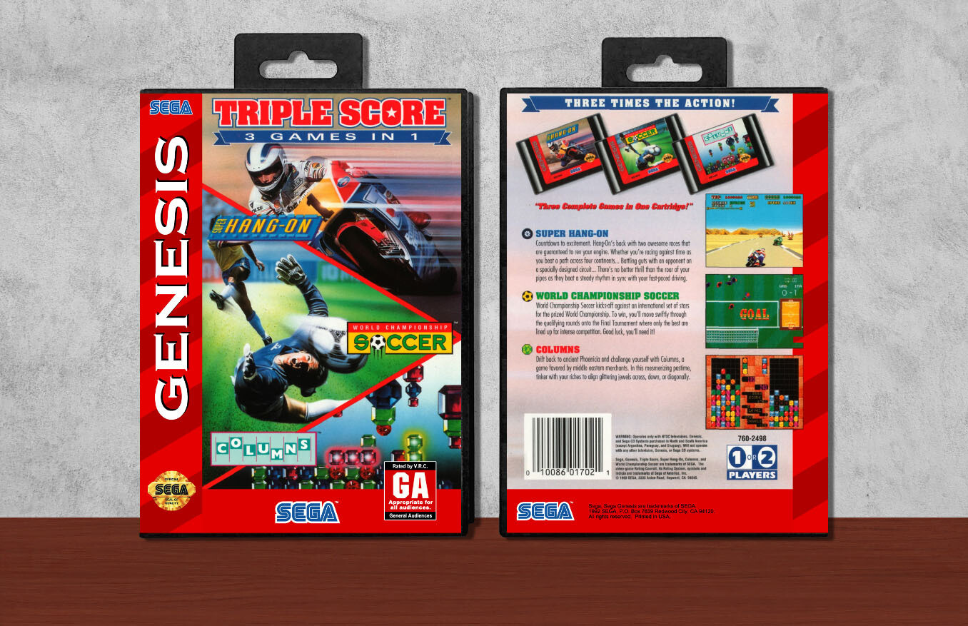 Triple Score: 3 Games In One