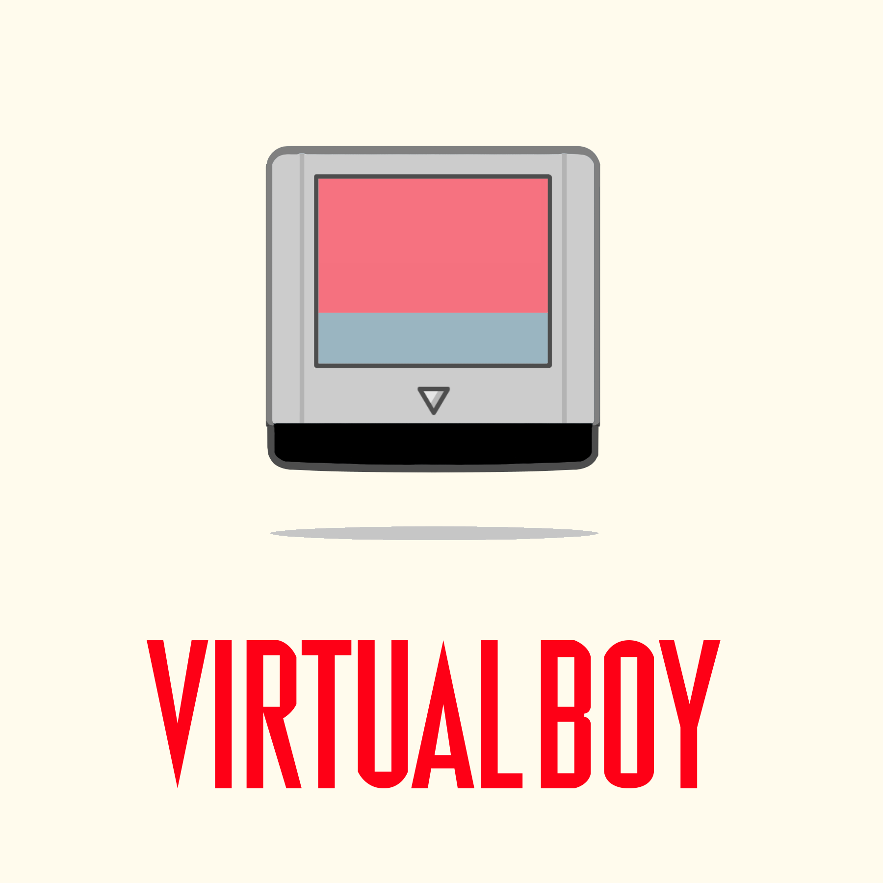 Virtual Boy Game Case Selection | Storage Case System