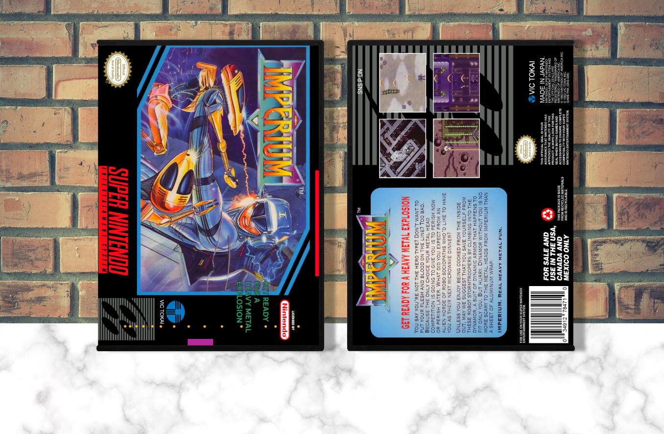 Imperium - SNES Video Game Case