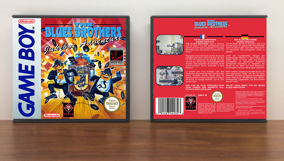 Retro Game Case | Blues Brothers: Jukebox Adventure, The (PAL)