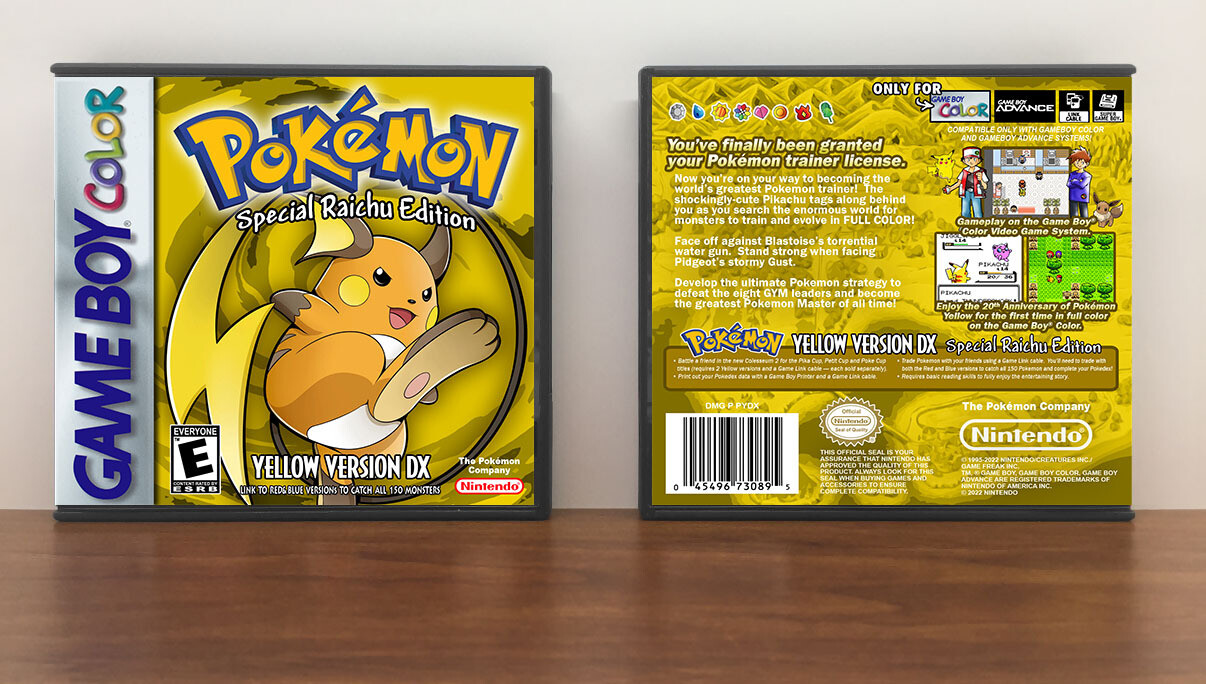 Pokemon Yellow Version DX: Special Raichu Edition