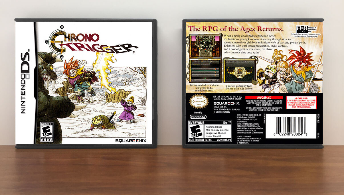 Chrono Trigger - DS Game Case