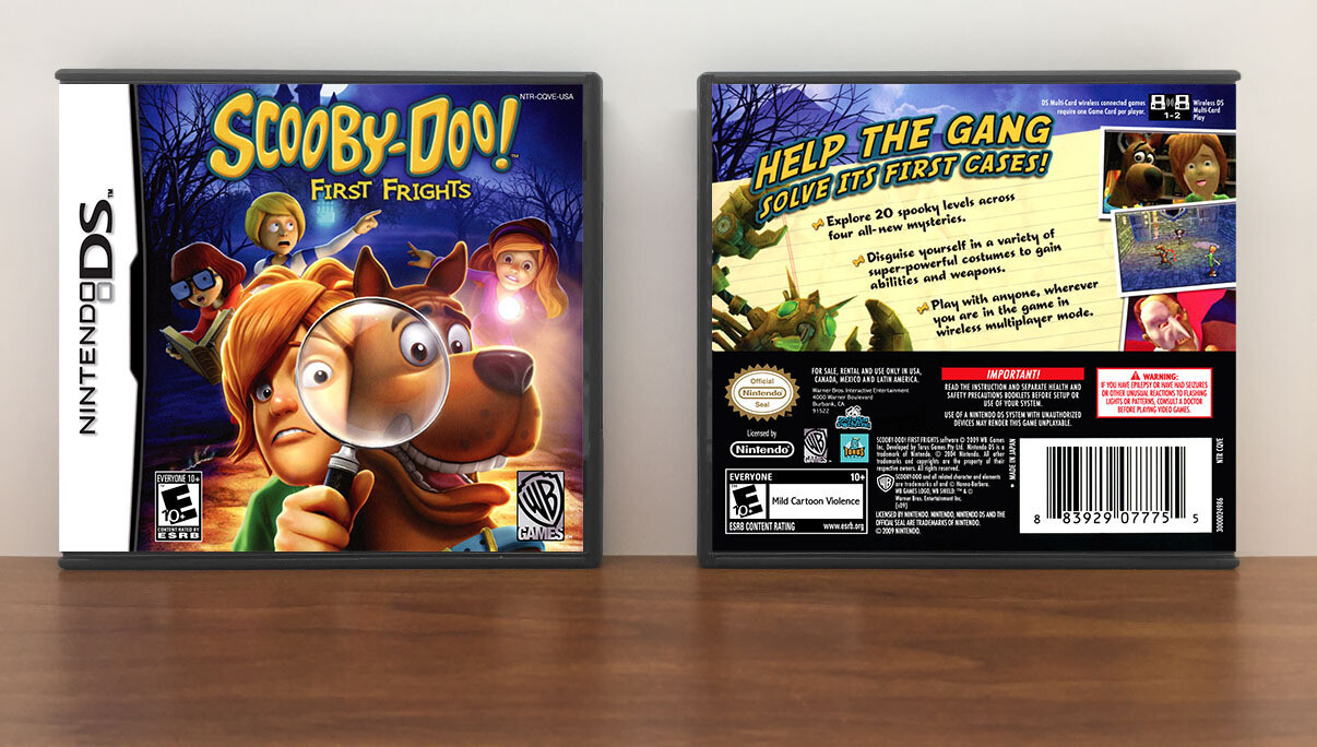 Scooby-Doo! First Frights - DS Game Case