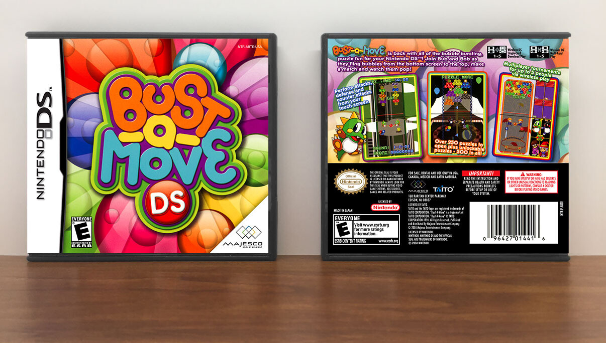 Bust-a-Move DS - DS Game Case