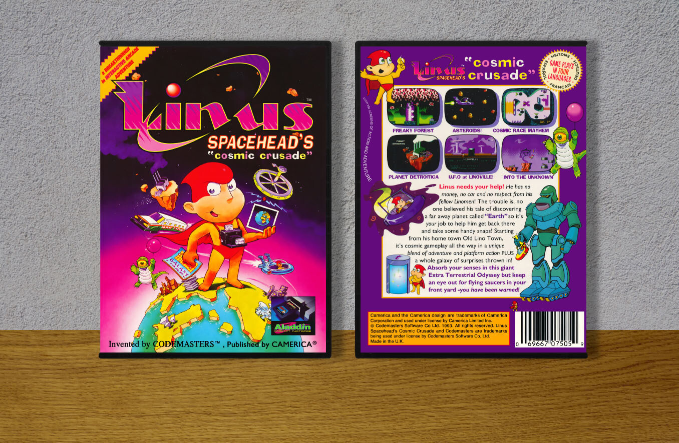 Linus Spacehead's Cosmic Crusade (Aladdin)