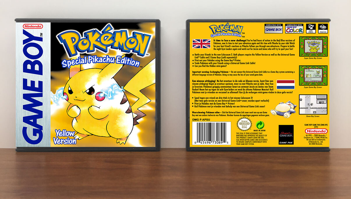 Pokemon Yellow Version: Special Pikachu Edition (PAL)
