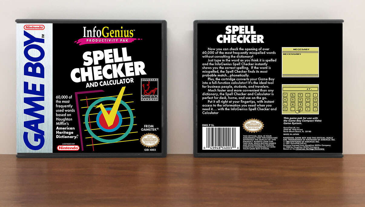 Infogenius Spell Checker and Calculator