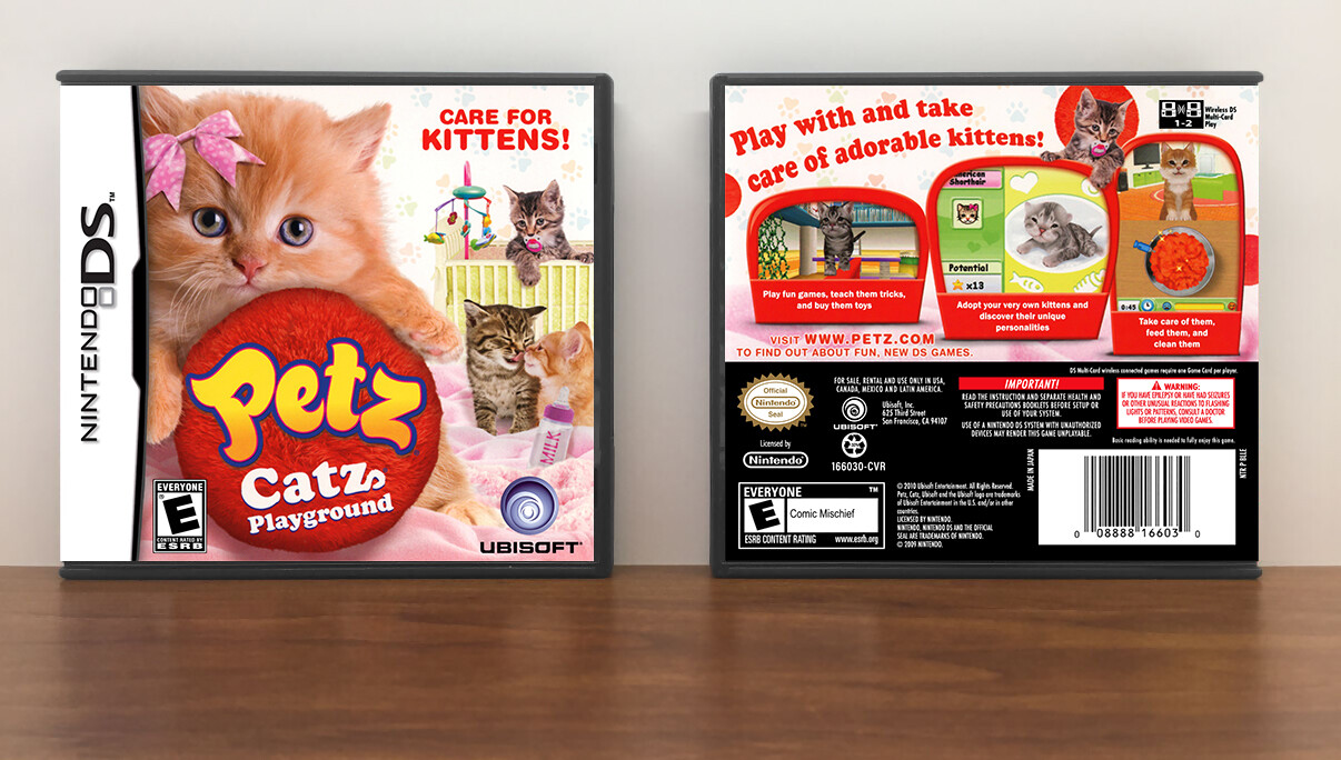 Petz: Catz Playground - DS Game Case