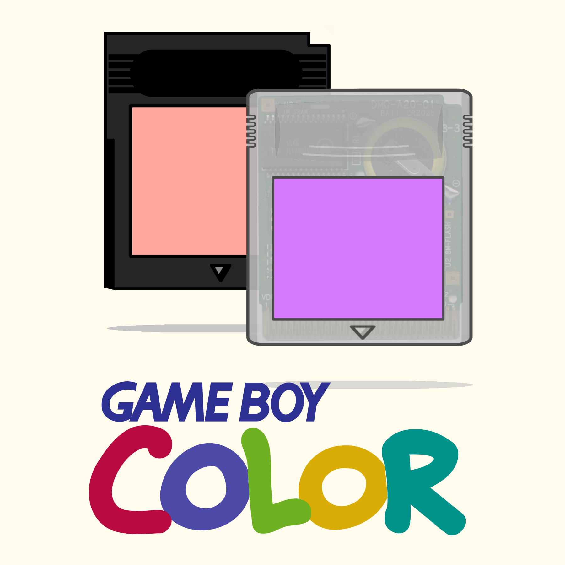 GBC Game Case Selection | Storage Cataloguing Cases