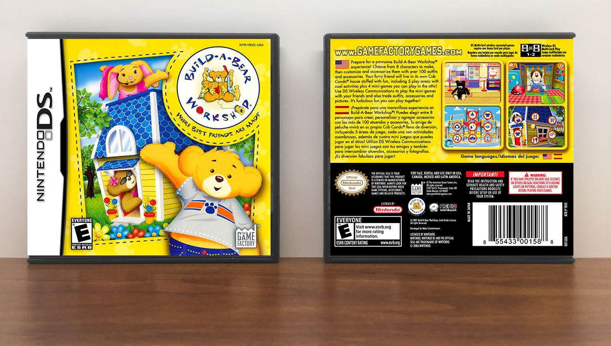 Build-A-Bear Workshop - DS Game Case