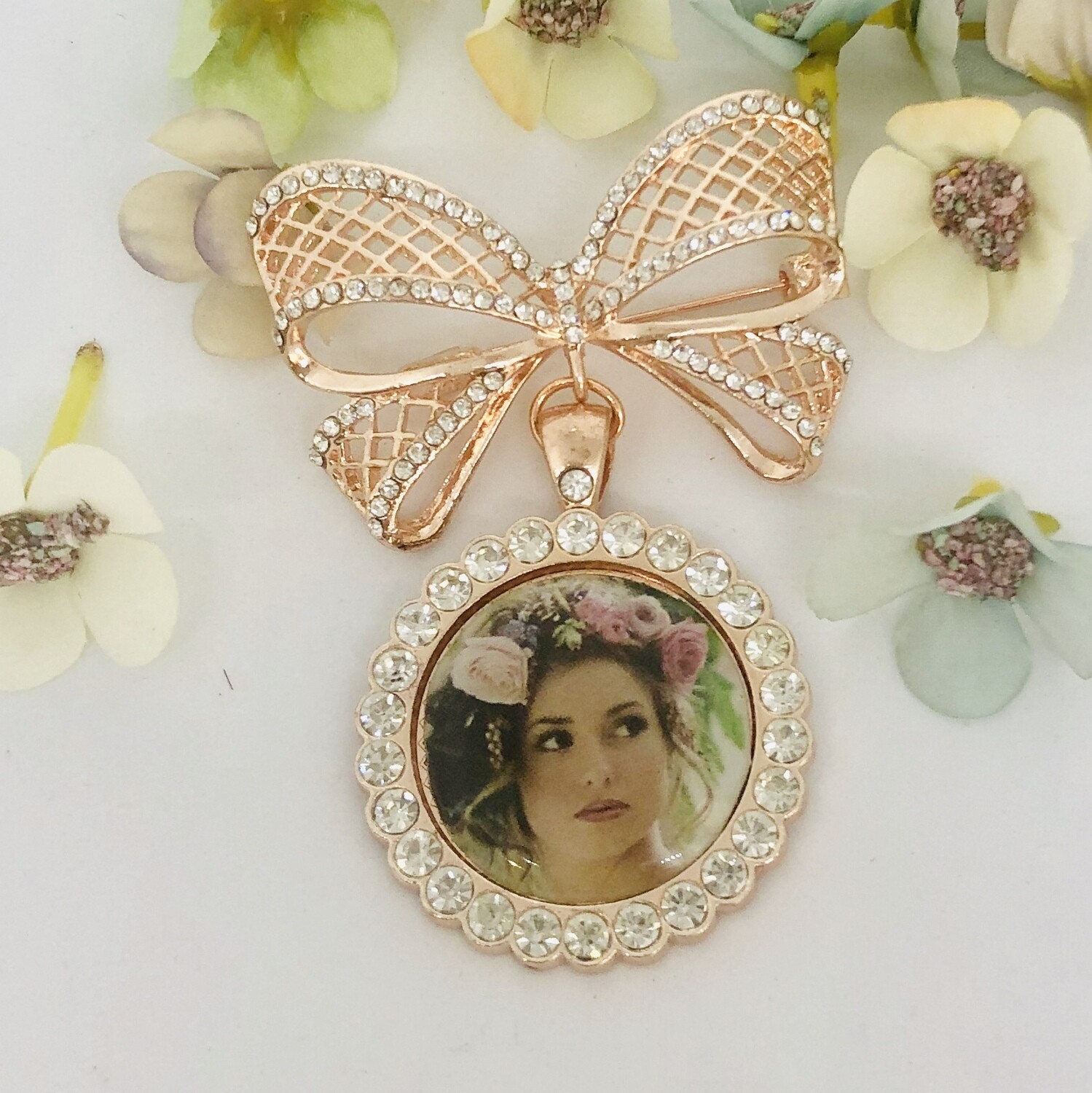 Memory Charm_Bouquet Charm_Bridal Charm_Memorial Charm