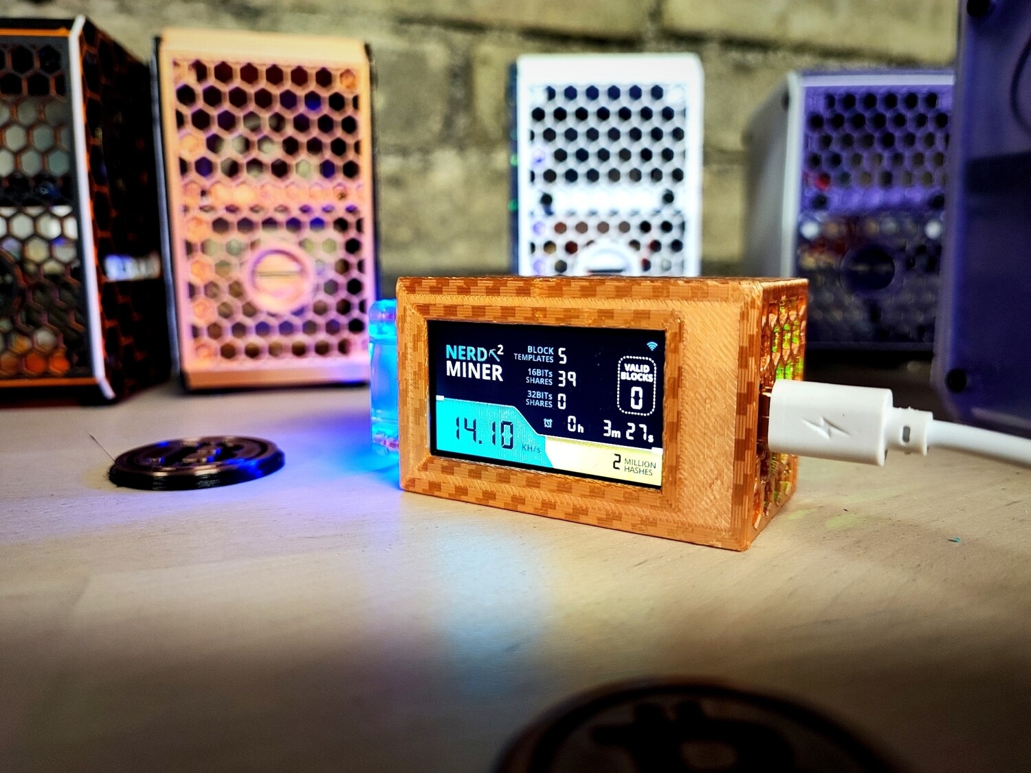 Nerdminer Bitcoin Mineur Sur Esp32