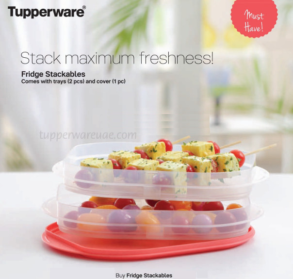 Tupperware Fridge Stackable Dubai UAE
