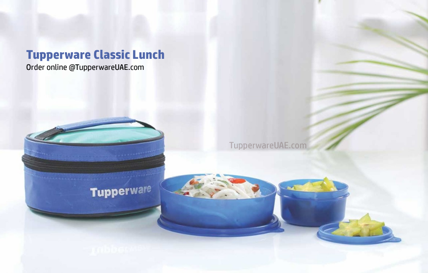 Tupperware Classic Lunch Set with Bag Dubai UAE