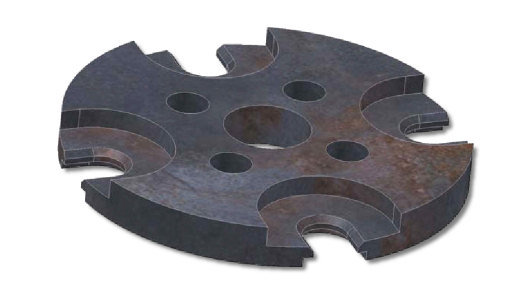 Dillon 550 Shell Plate (5.7x28mm) w/3 Pins