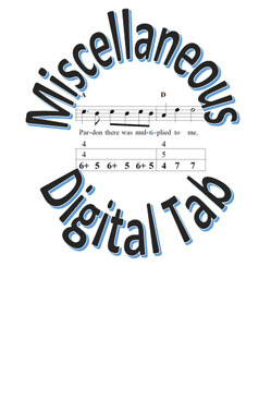 Miscellaneous Digital Tab