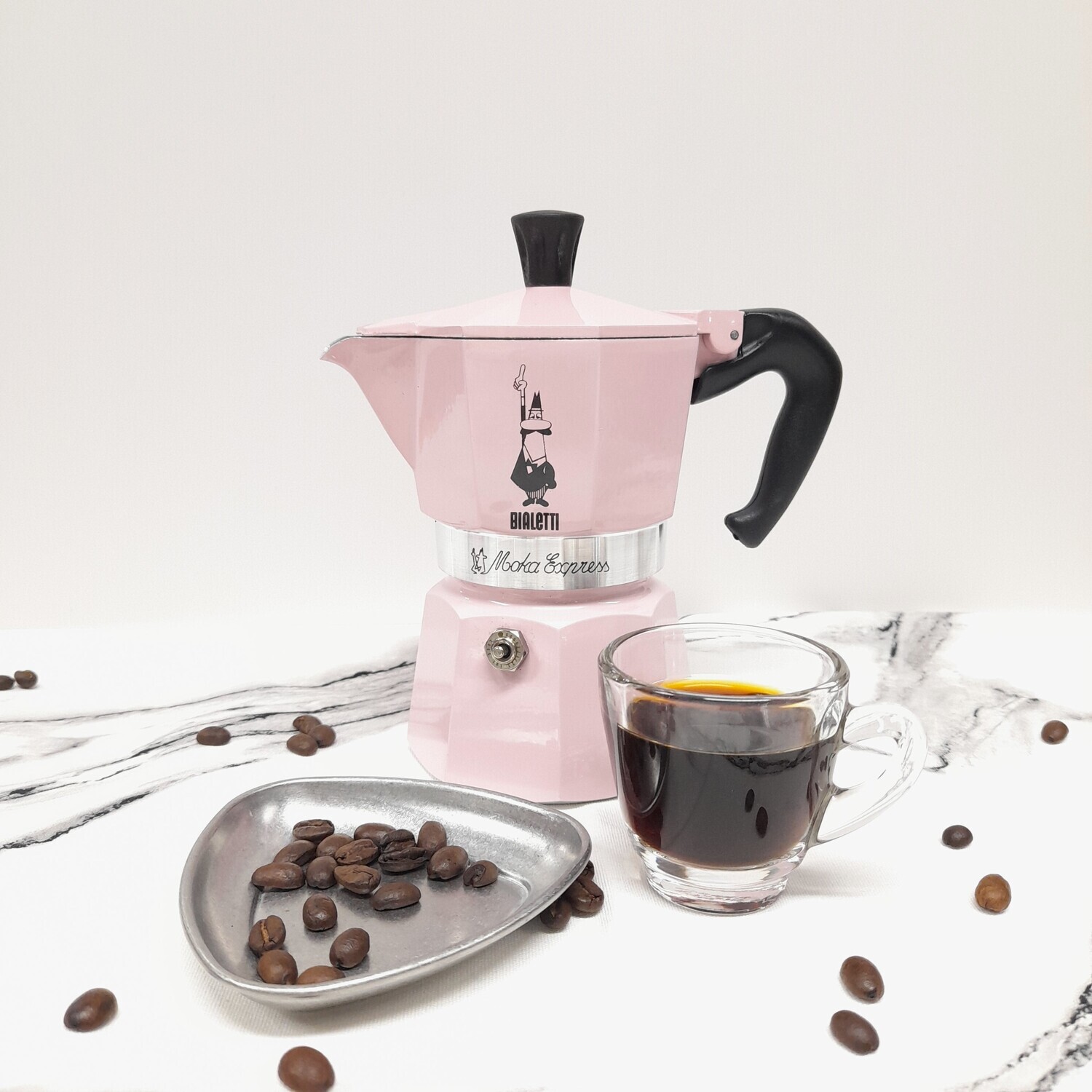 Bialetti Moka Express 3 Cups (Pink)