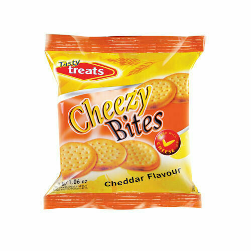 TASTY TREATS CHEEZY BITES CHEDDAR 30gr PACK