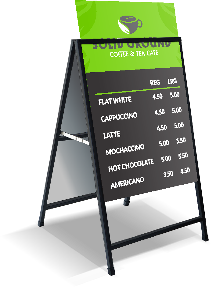 Steel A-Frame with Inserts