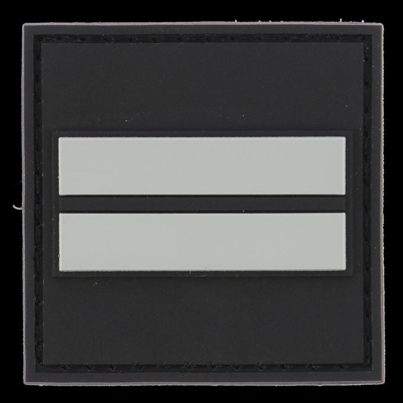 Grade / galon PVC lieutenant gendarme sur velcro