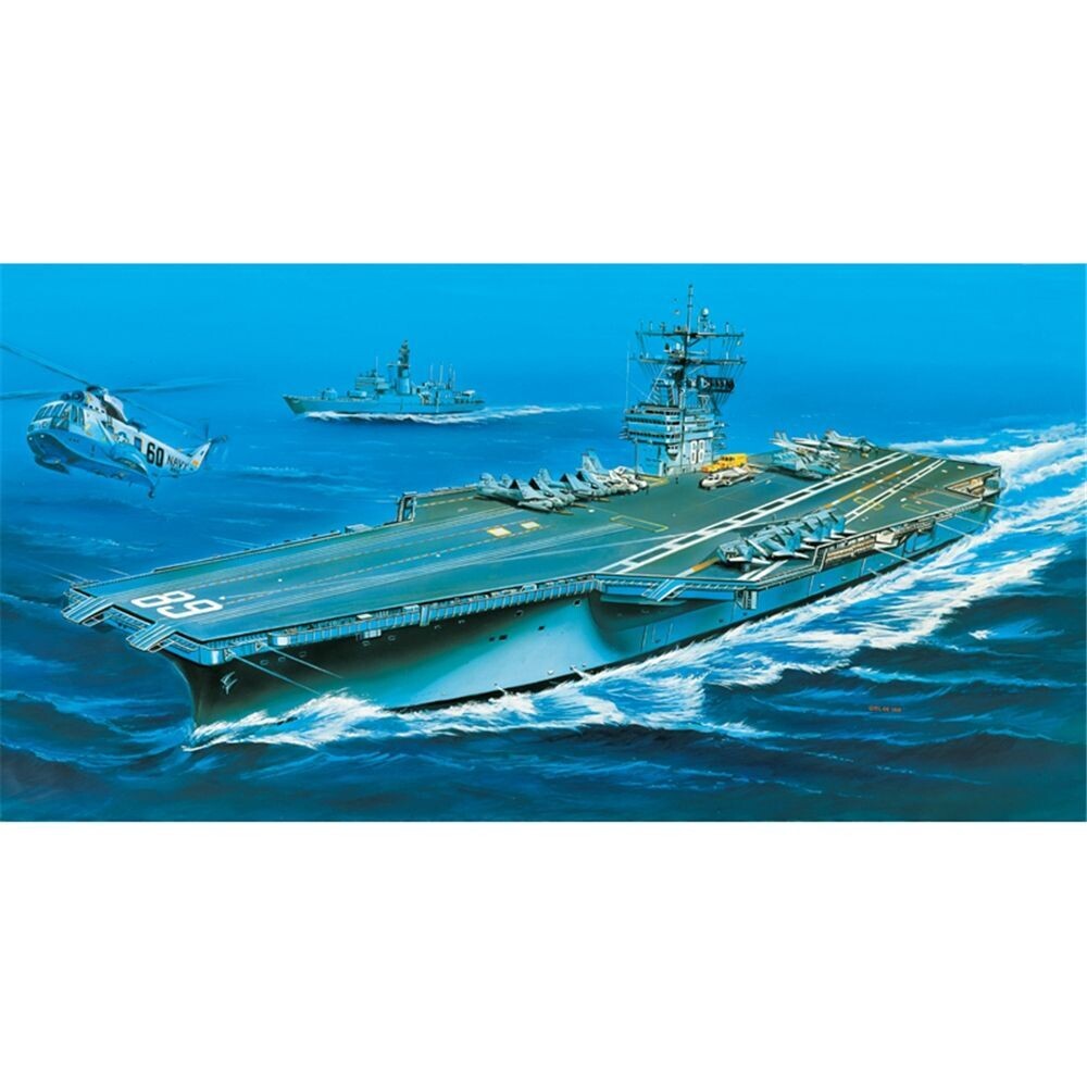 Academy 14213 USS Nimitz Model Kit 1:800 Scale