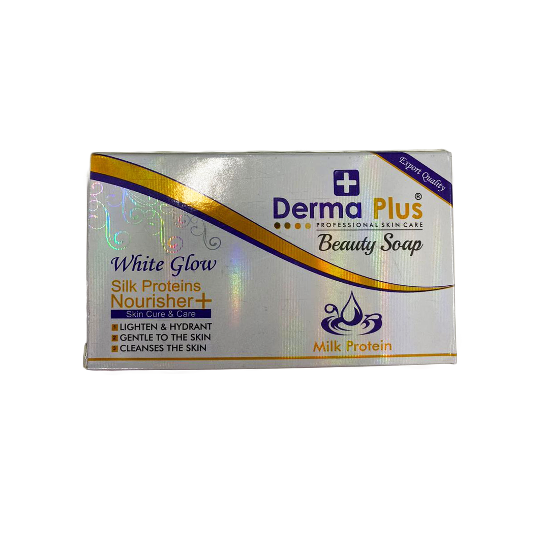 Derma Plus Beauty Soap White Glow Milk Protein