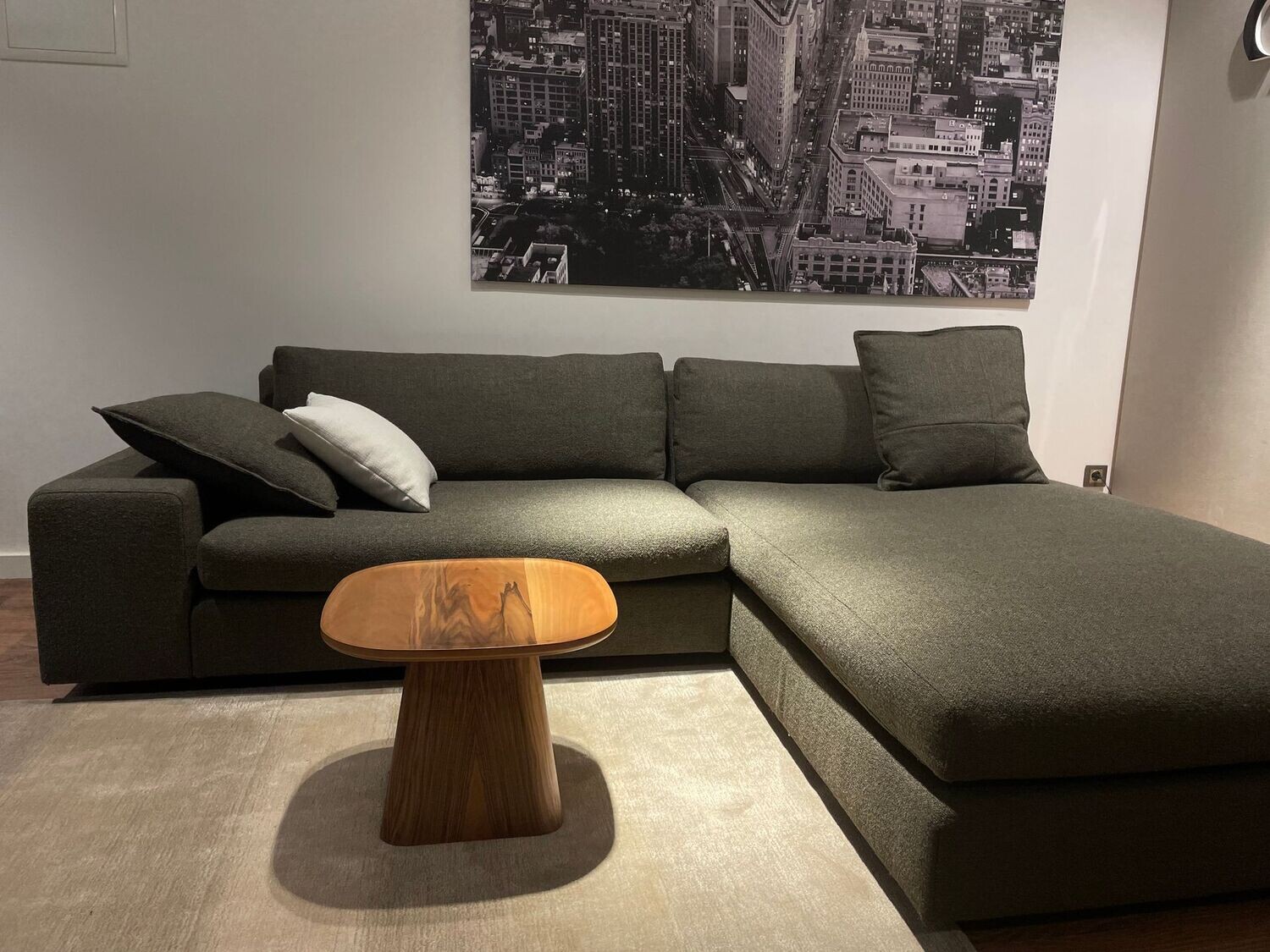 Lignet Roset Sofa Modell Exclusif in Stoff schlamm w.NEU!