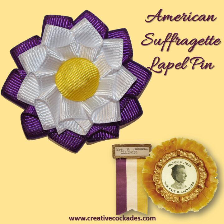 American Suffragette Lapel Pin