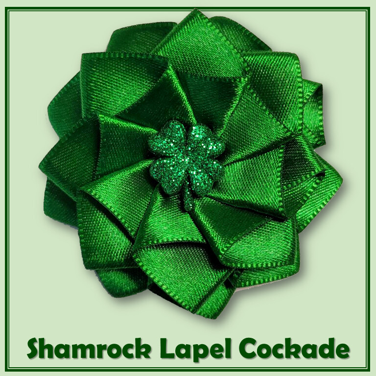 Shamrock Lapel Cockade