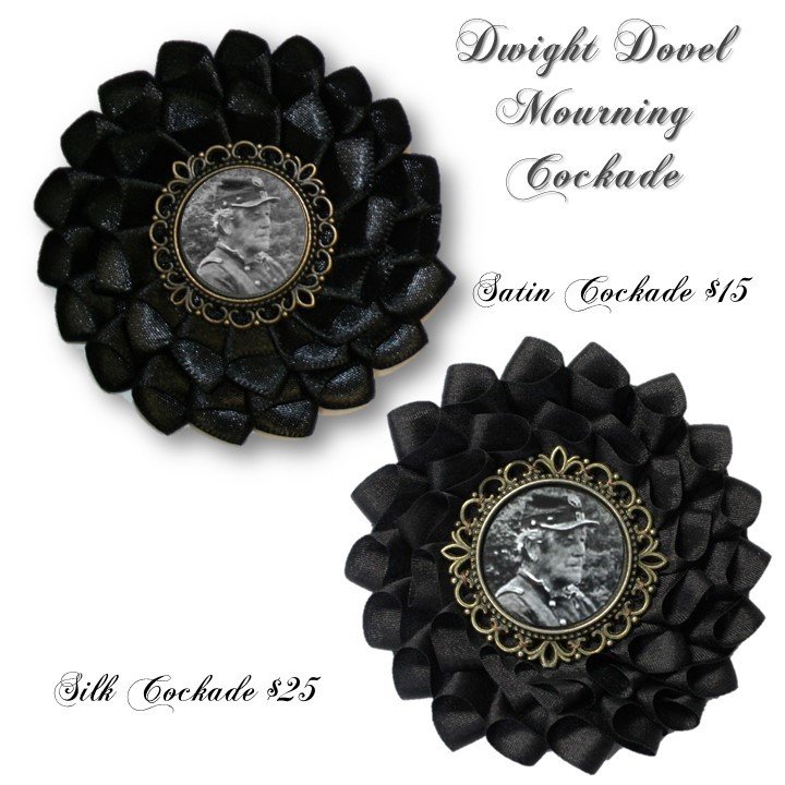 Dwight Dovel Mourning Cockade