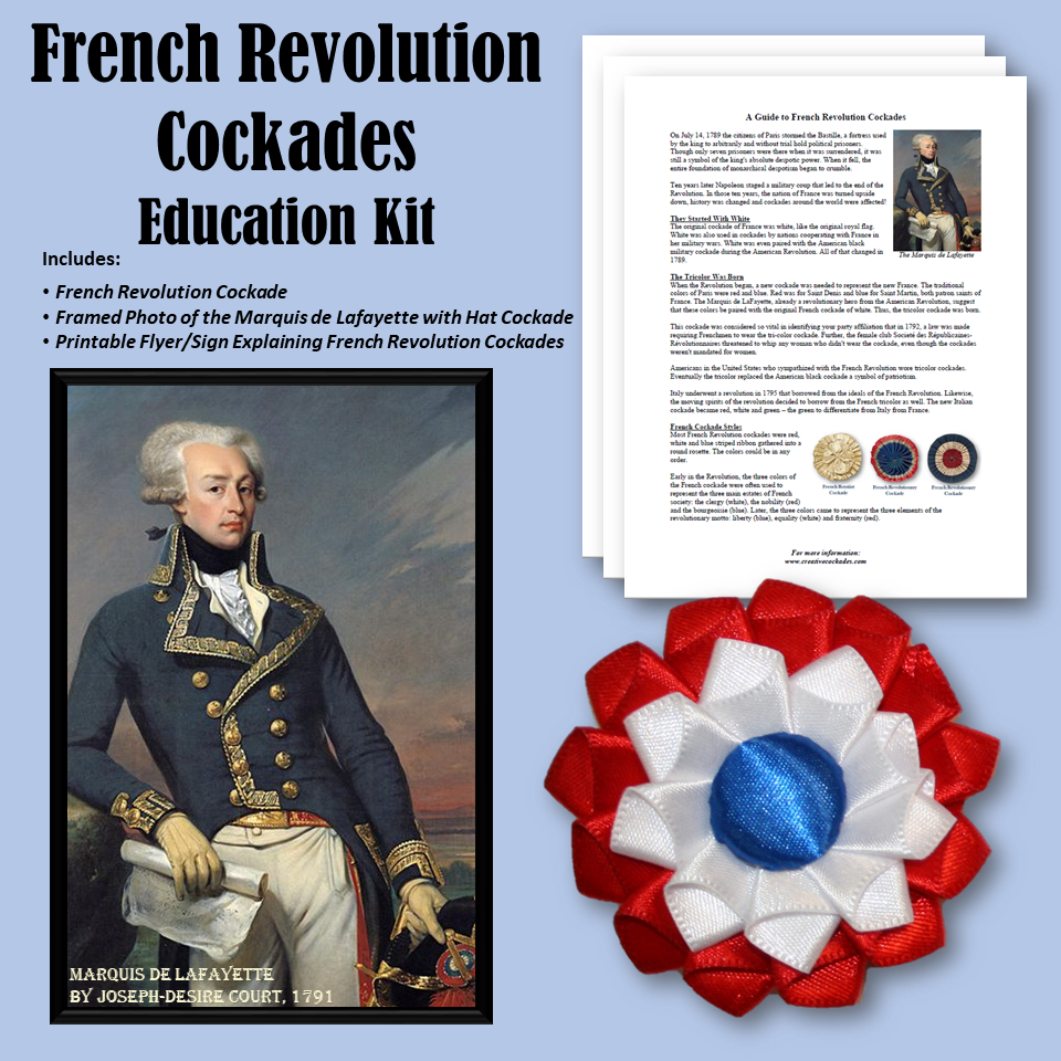 French Revolution Cockades - Education Kit