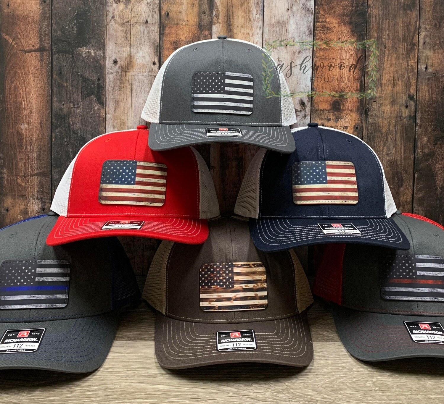 Men's American Flag Patch Hat
