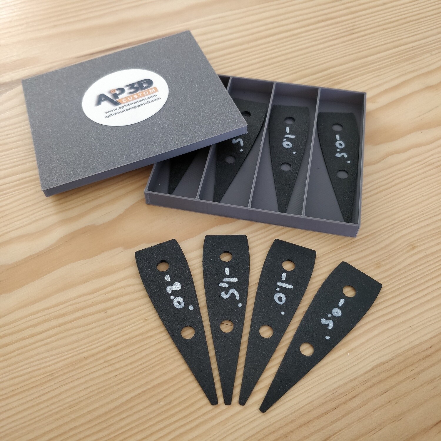 Rear wing shims set AXIS- WINGFOIL