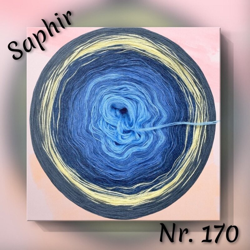 Bobbel Nr. 170 Saphir - 4-fädig