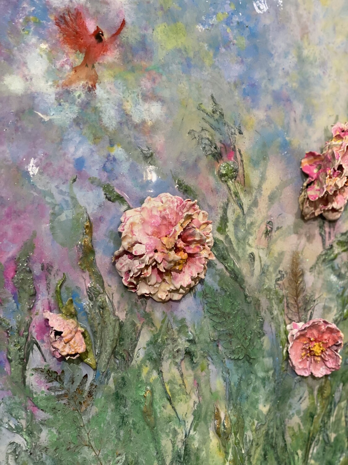 Original textured artwork by Artist Boyd Maillet