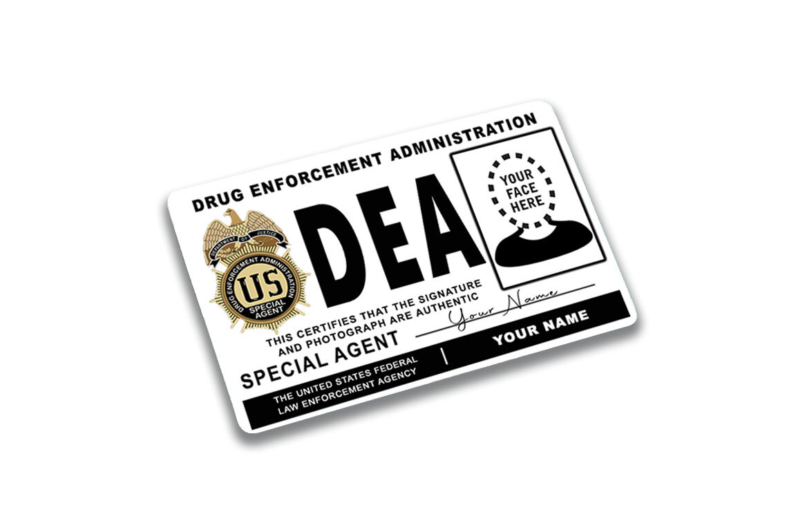Custom DEA ID Card