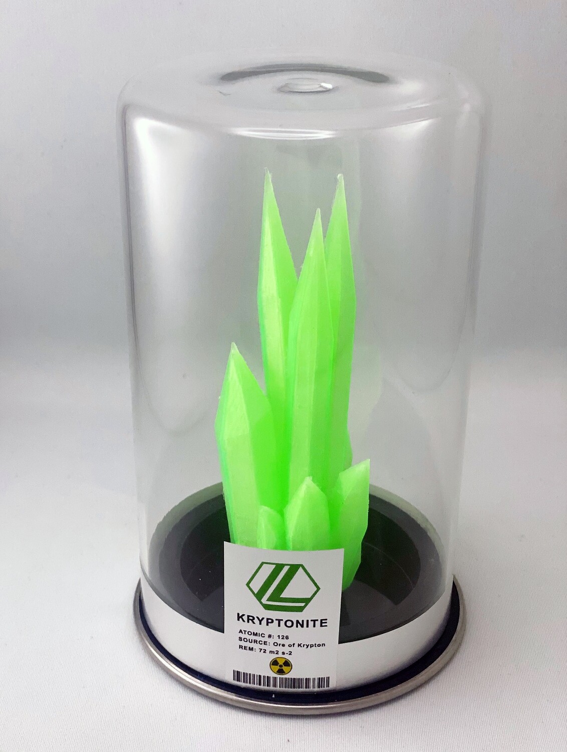 Kryptonite Lex Luthor Corporation Movie Prop Glass Dome Display