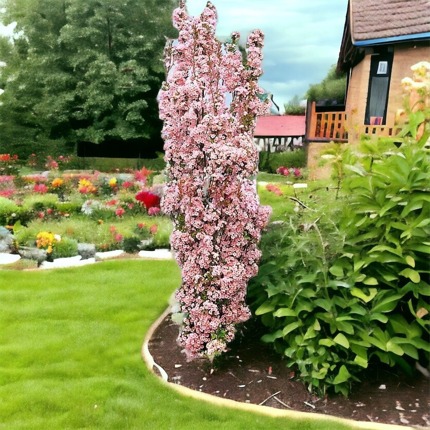 Wiśnia piłkowana kolumnowa na pniu Prunus 'Amanogawa'