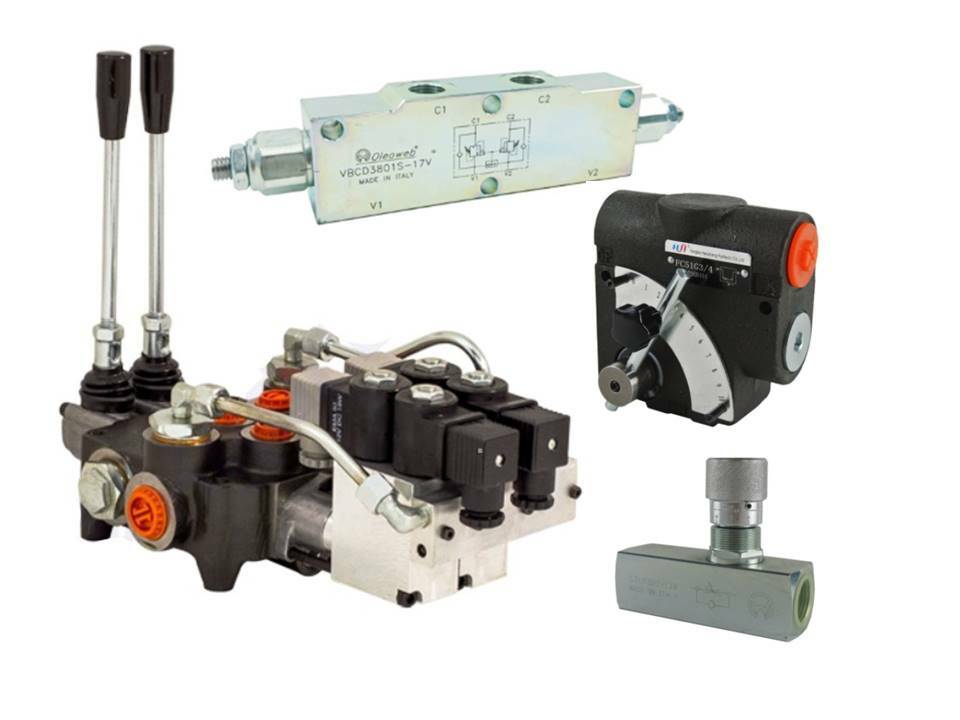 Valves for Controlling and Directing Oil Flow and Pressure