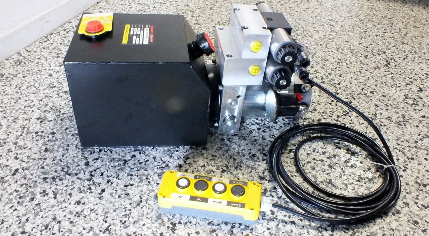 Hydraulic Power Pack 12 - 24V DC 2x Dbl Acting 5.0 Lt/Min 2500 PSI