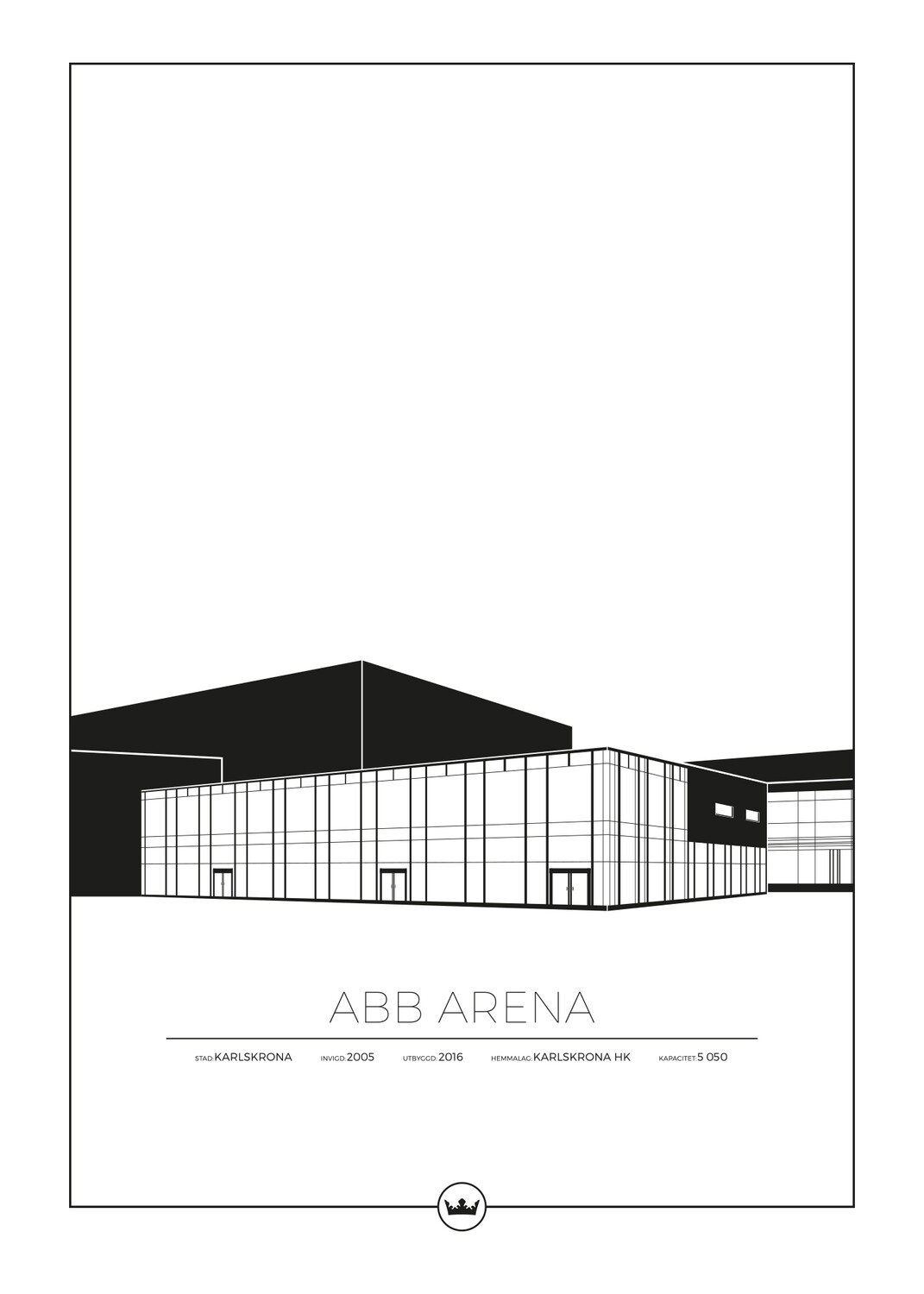 Posters Av Abb Arena - Karlskrona